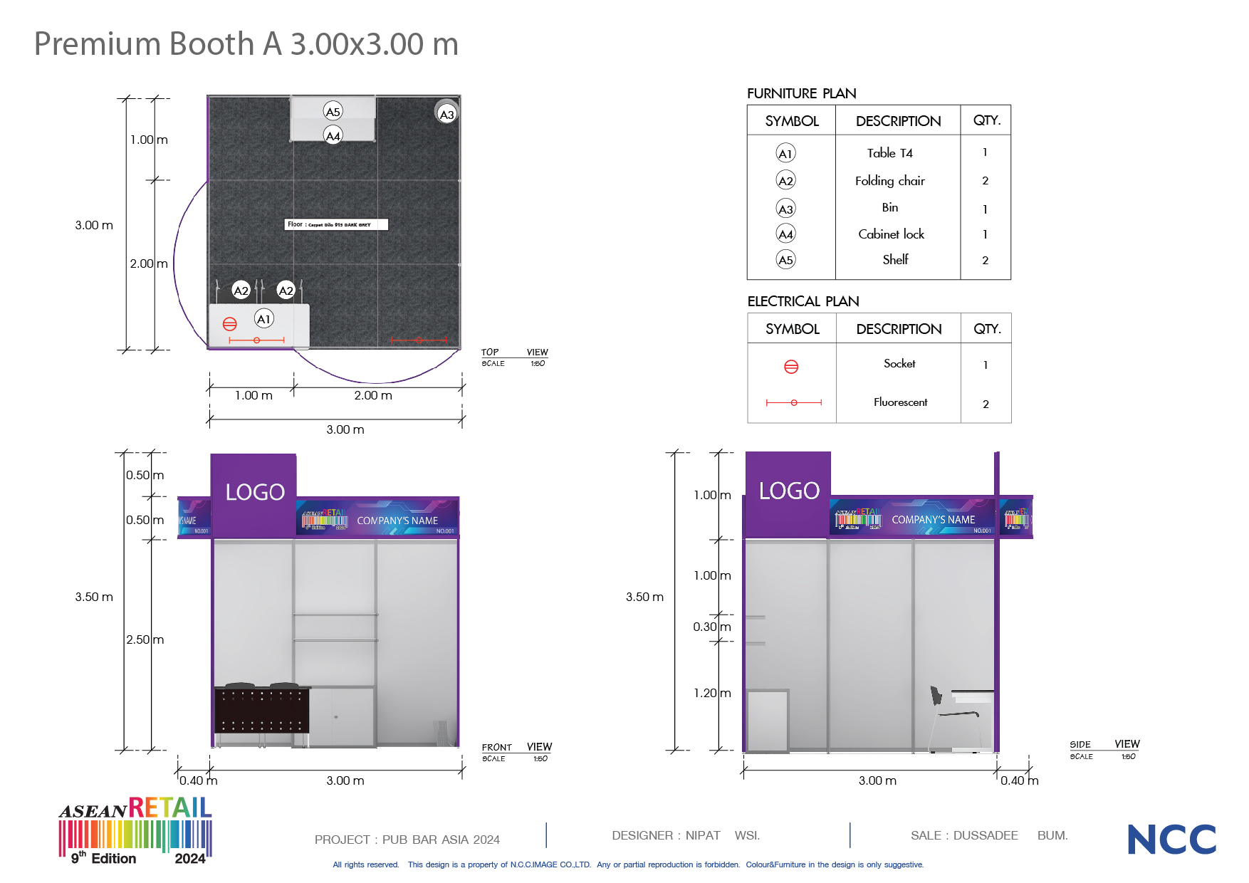 Booth Options - Asean Retail